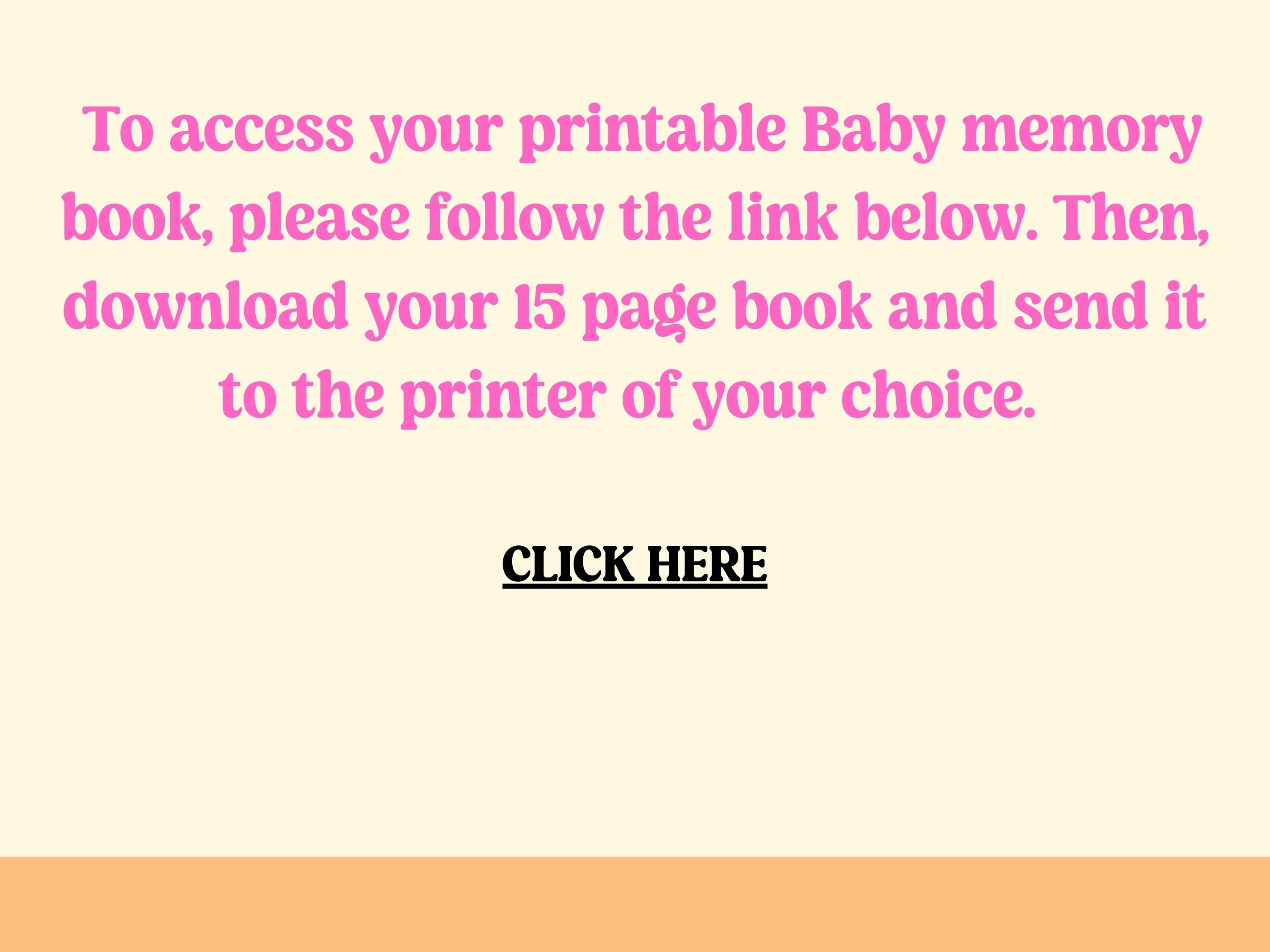 Baby Book Printable | Printable Baby Girl Book | Boho | Baby Boho ...
