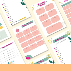 Journal for Teen Girls | Daily Planner | Printable | Girl Planner ...