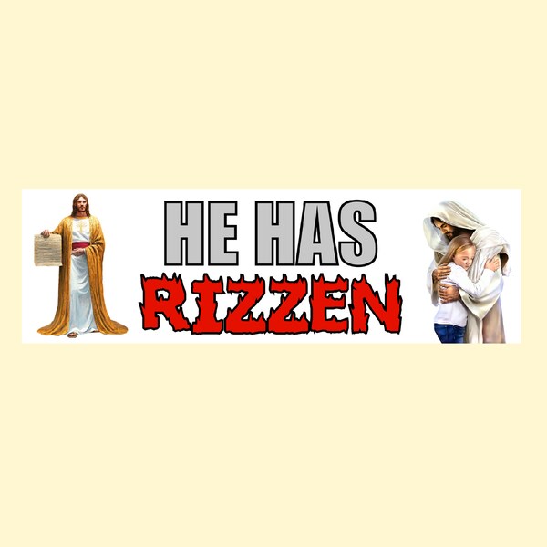 Jesus Has Rizzen - Etsy