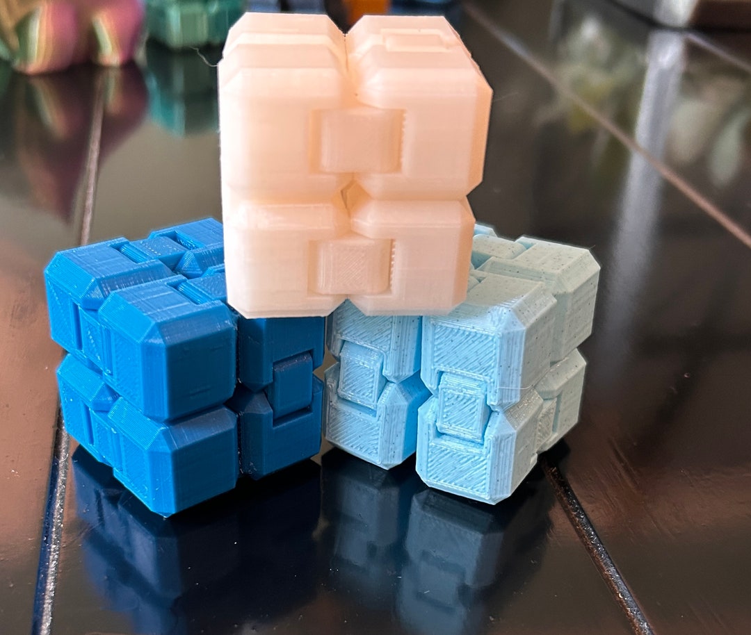 Matte Block Fidgets - Etsy