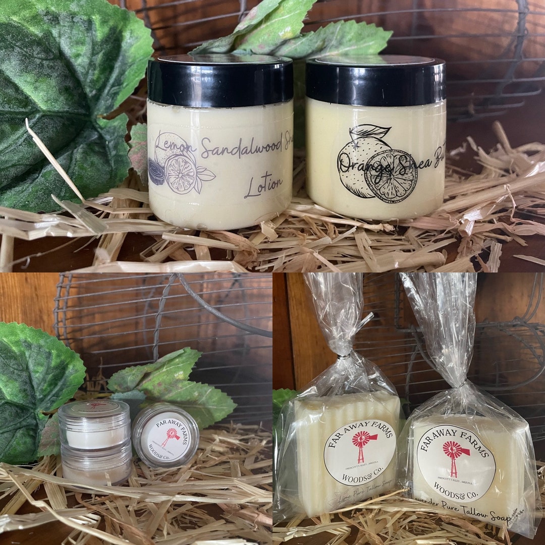 Beef Tallow Soap Set (3 Pieces) - Etsy