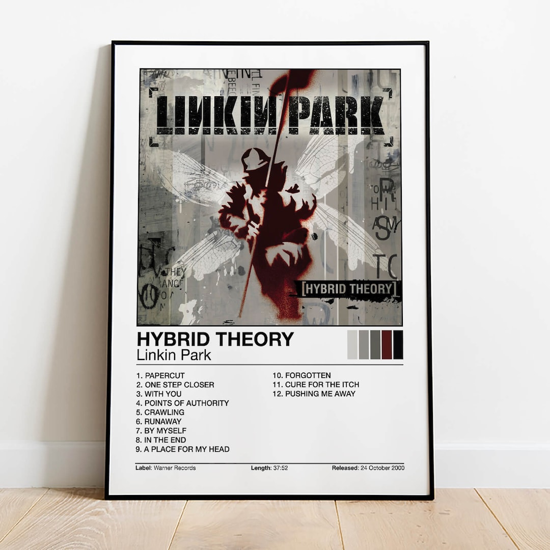 Linkin Park Hybrid Theory Album Cover Poster - Etsy Australia