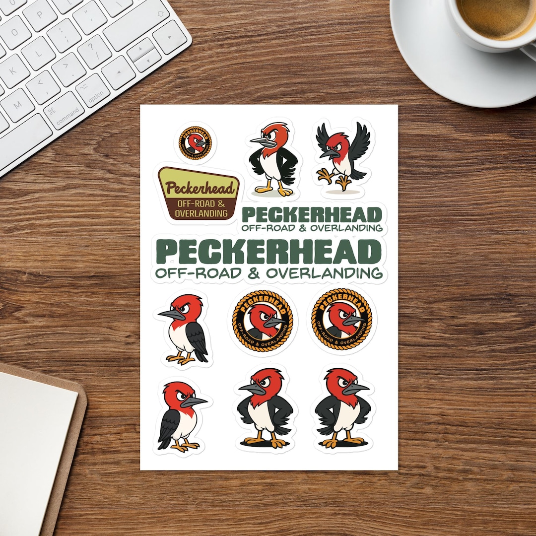 Peckerhead Sticker Sheet - Etsy
