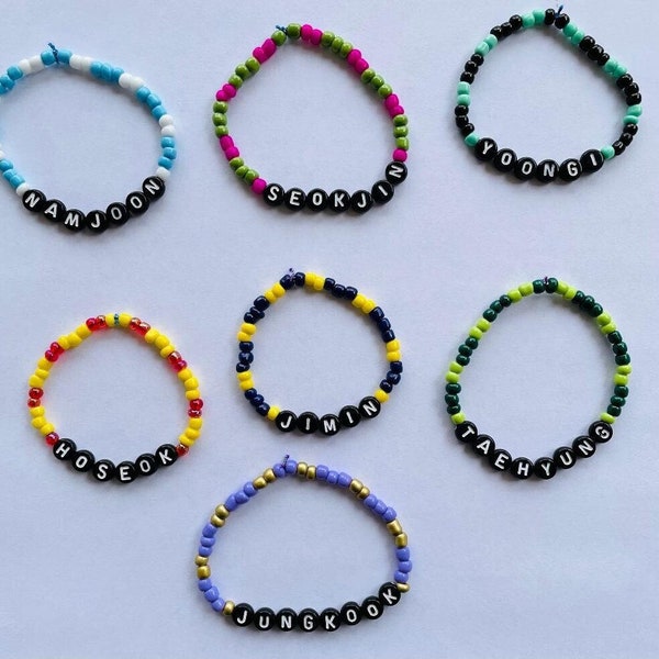 Bts Bracelet - Etsy