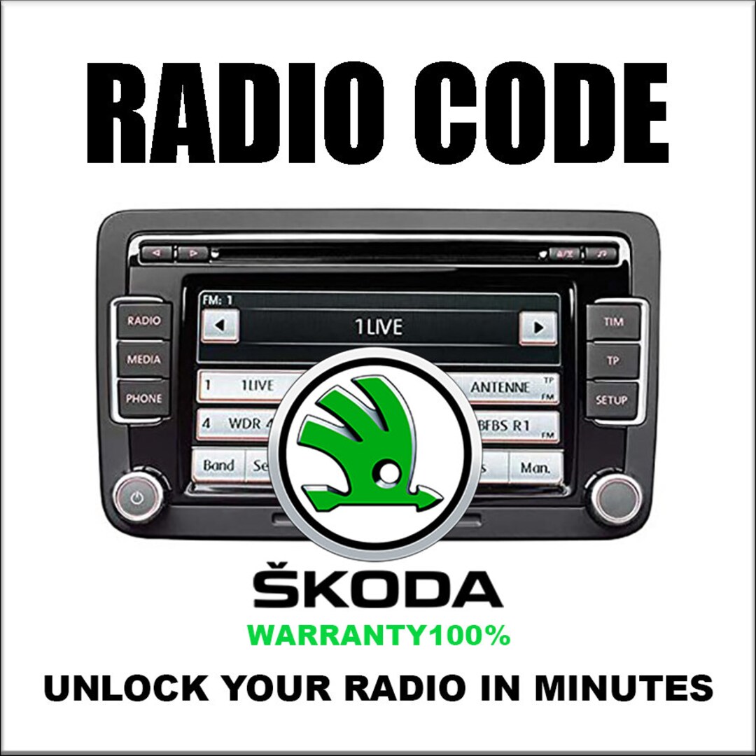 Unlock Radio Codes Skoda Stereo Decoding Series Rns315 Codes Safe ...