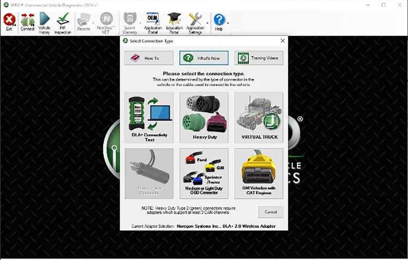Noregon JPRO Commercial Vehicle Diagnostics Software 2019 V2 Multi ...