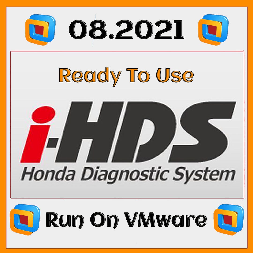 Honda 08.2021 Software Diagnostic & Programing Run on Vmware Virtual ...