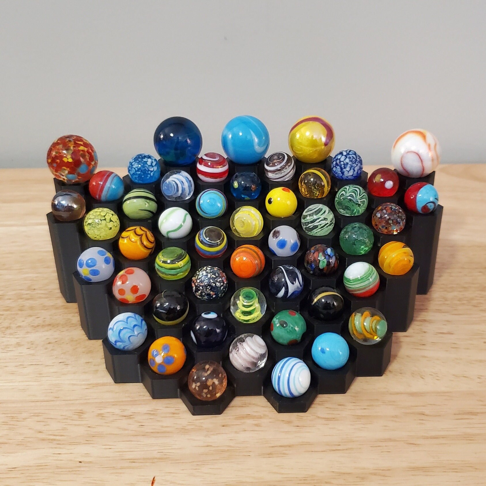 50 Piece 3/4 Marble Stadium marbles Not Included. - Etsy