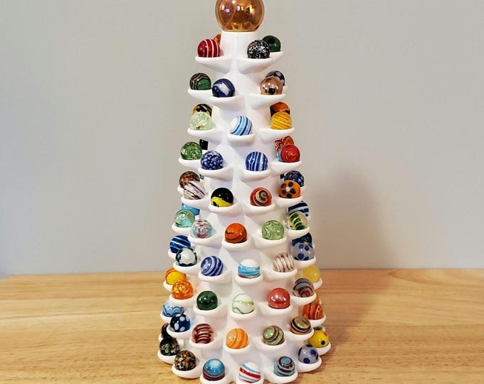 White Marble Tree Display for up to 3/4" Marbles (marbles Not Included ...