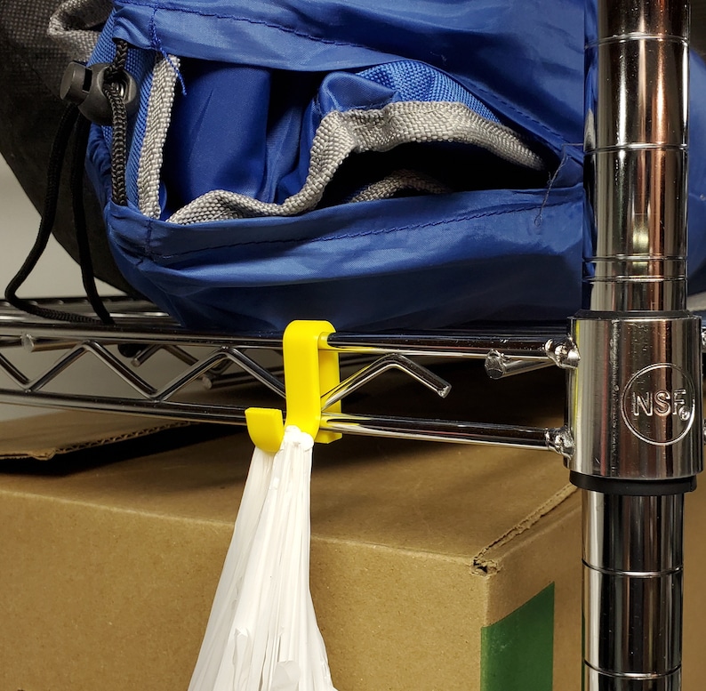 10 PACK ABS 3D Printed Wire Rack and Closet Truss Utility Hook - Etsy