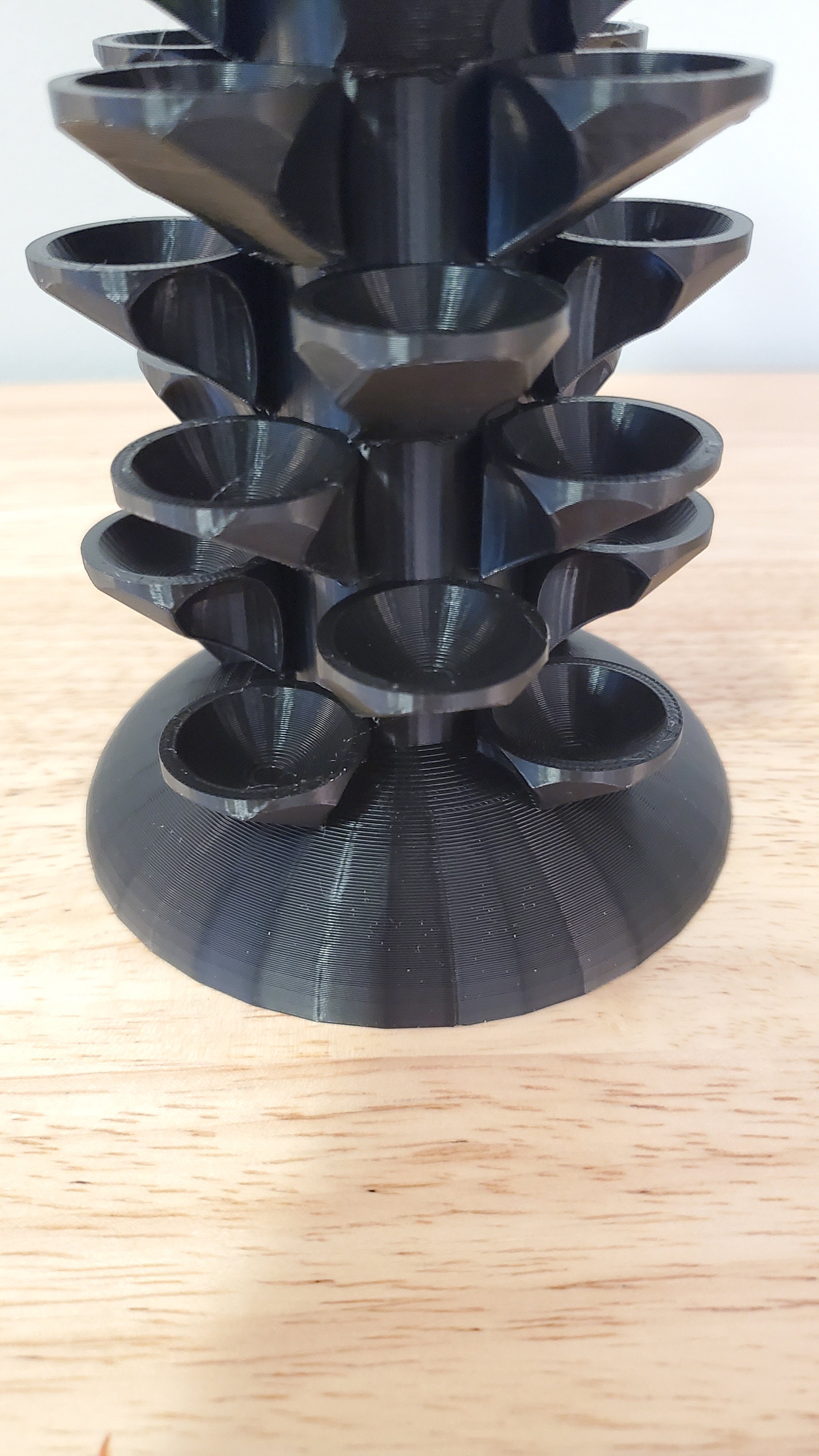 ORIGINAL Black Marble Tower Display for up to 1 Inch Marbles. (marbles ...