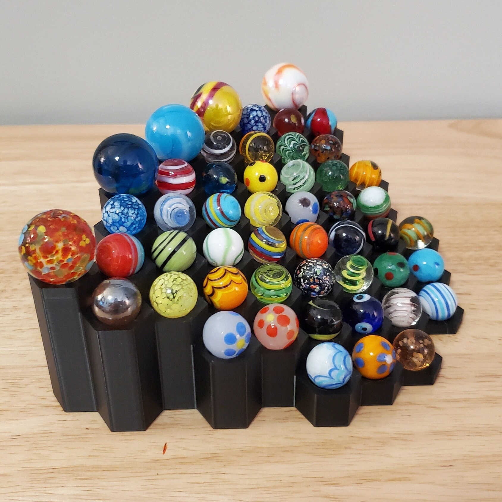 50 Piece 3/4 Marble Stadium marbles Not Included. - Etsy