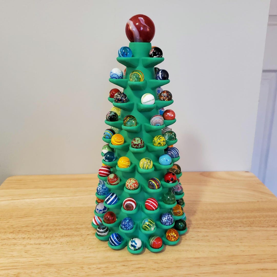 Green Marble Tree Display for up to 3/4" Marbles (marbles Not Included ...
