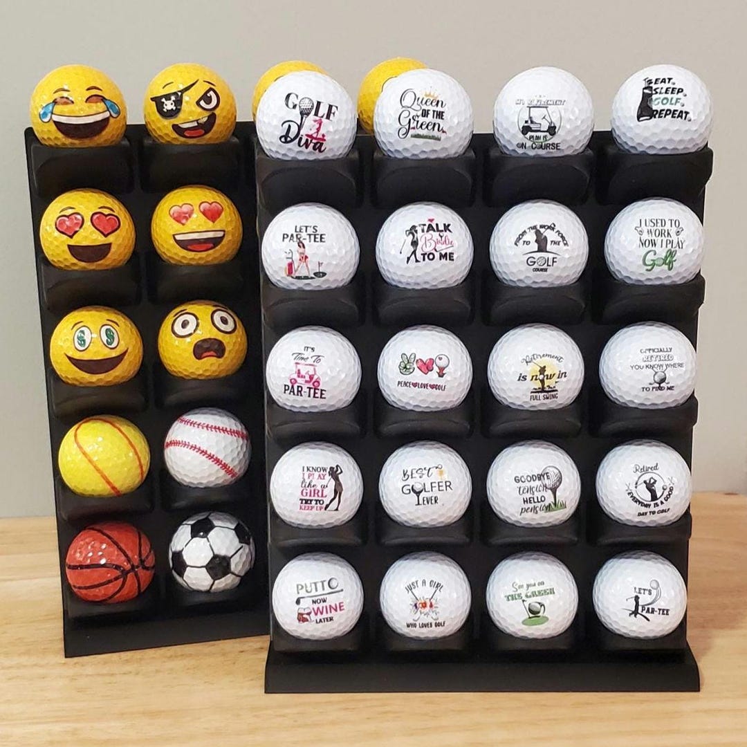 20 Piece Golf Ball Display Stand (golf Balls Not Included.) - Etsy
