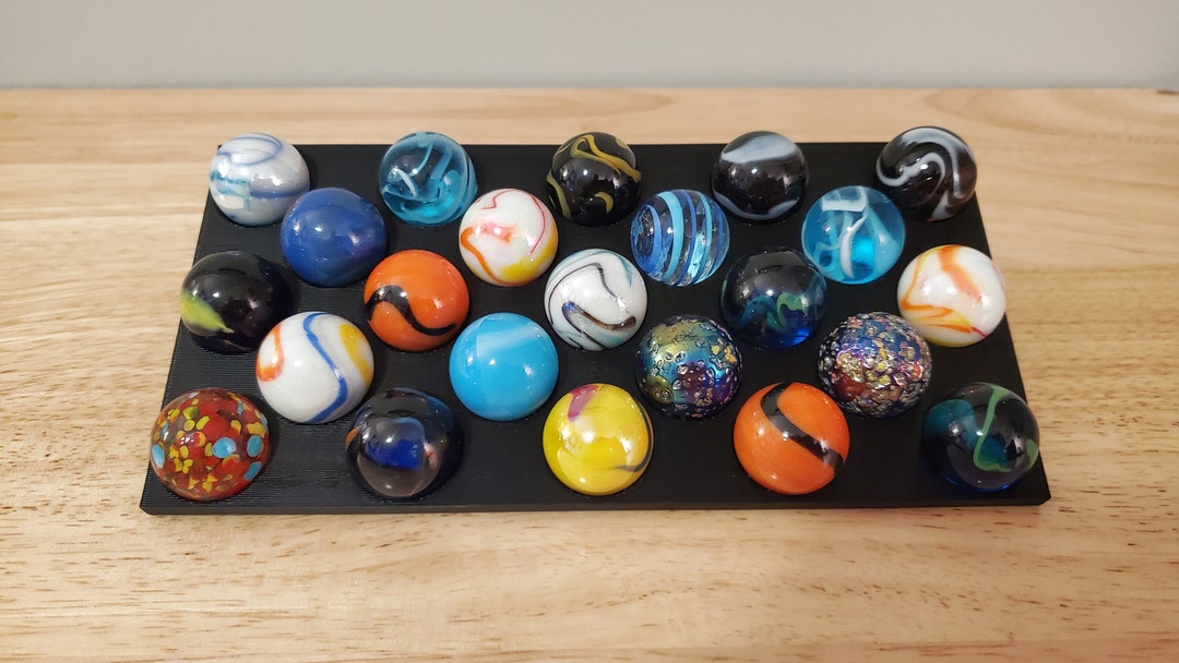 Black Riser Marble Display (marbles Not Included.) - Etsy
