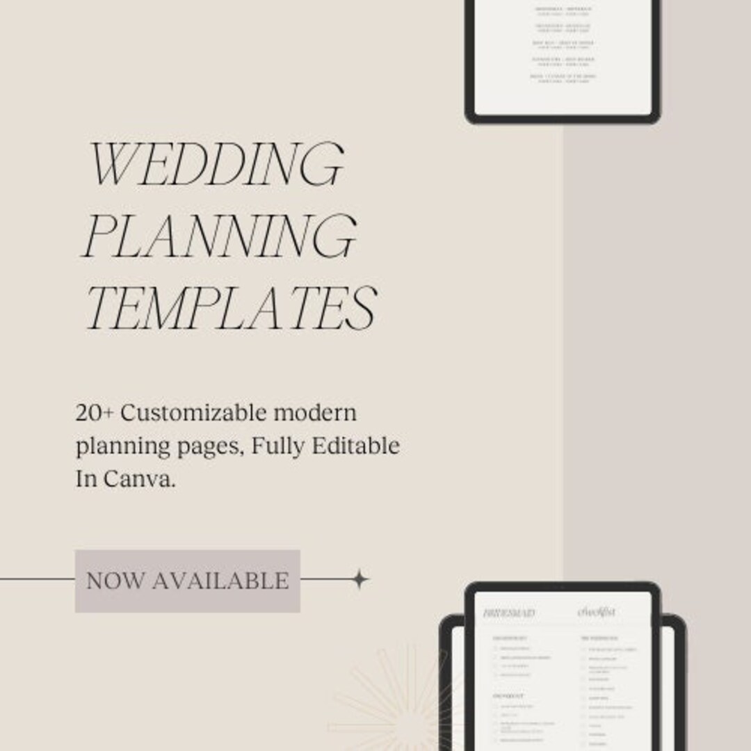 A Complete Guide to Wedding Planning - Etsy