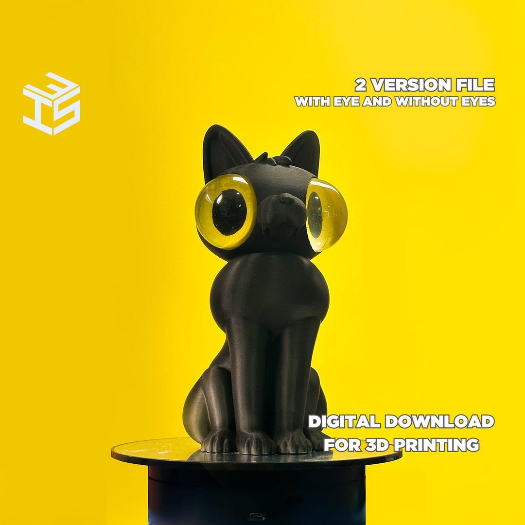 Blackcat Model 3D Print STL File Digital Download , 3D Printer File ...