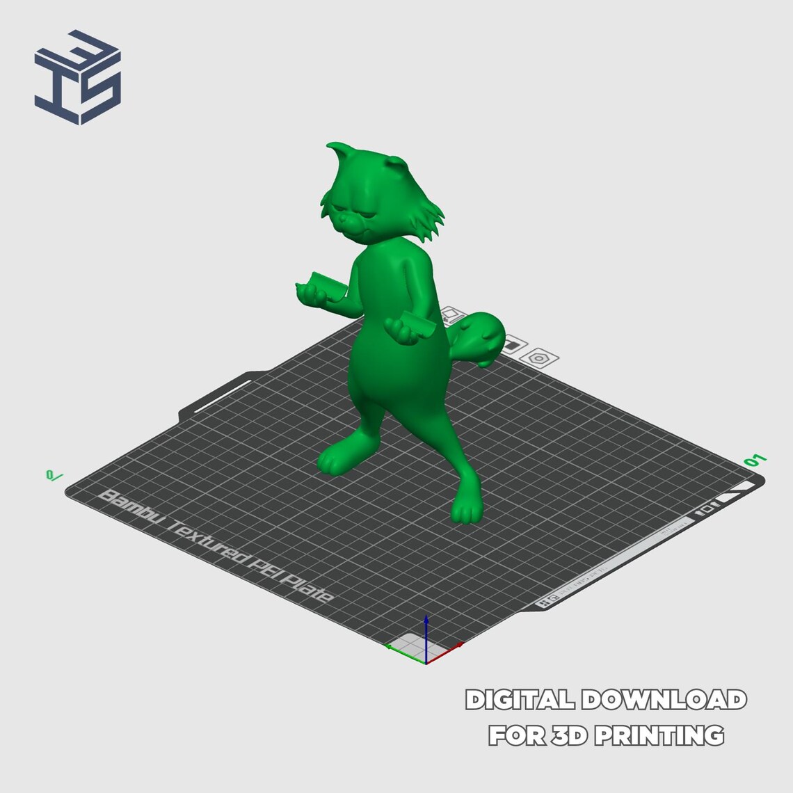 Raccoon Pen Holder 3D Print STL File Digital Download , 3D Printer File ...