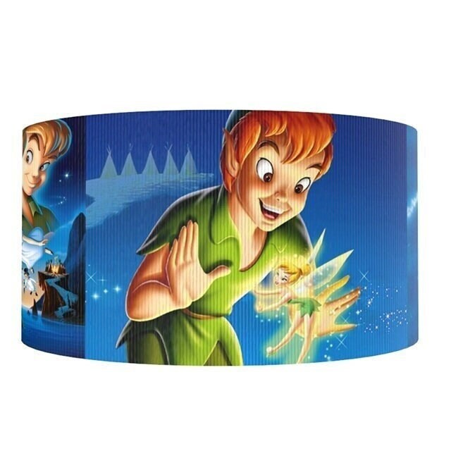 Disney Peter Pan Ribbon 7/8, 1, or 1.5 High Quality Grosgrain Ribbon by ...