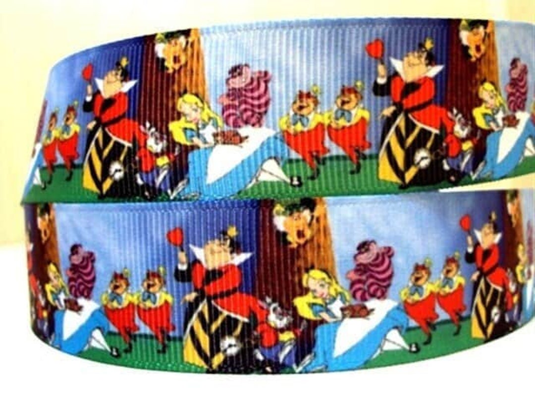 Disney's Alice in Wonderland Ribbon 1 High Quality - Etsy