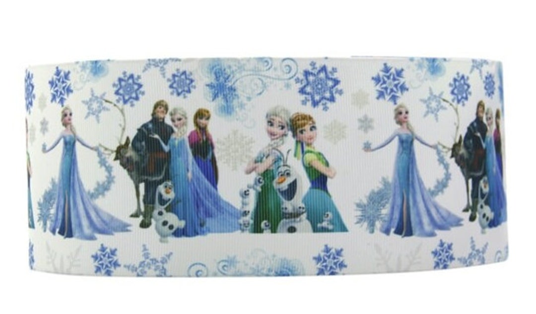 Disney Frozen Ribbon 1 and 1.5 High Quality Grosgrain Ribbon by the ...