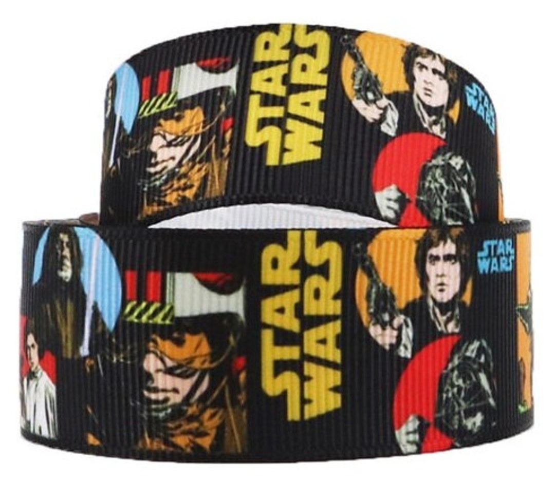 Star Wars Vintage Ribbon 1 1.5 and 2 High - Etsy