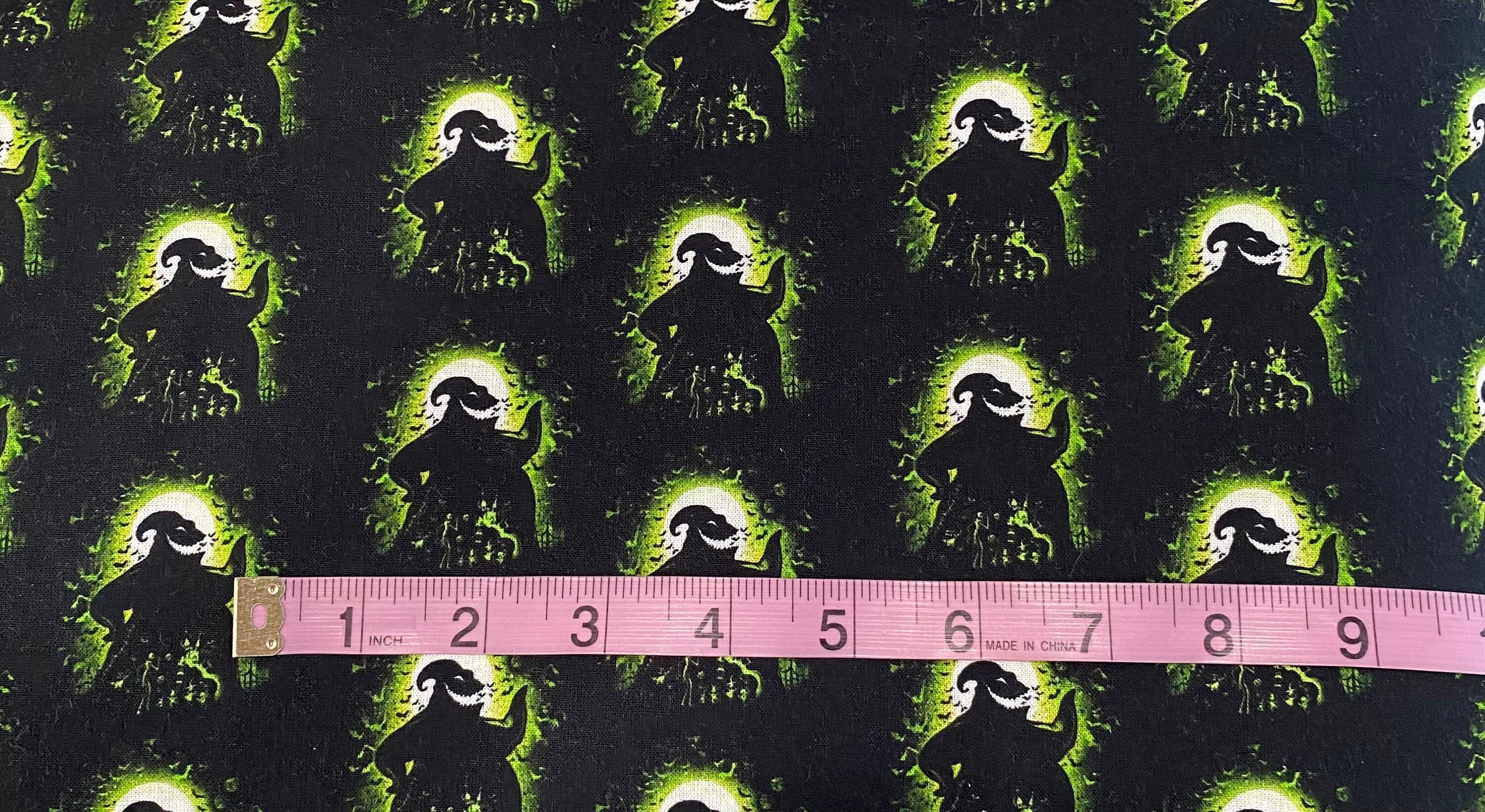 Disney Nightmare Before Christmas Fabric 100 % Cotton Fabric - Etsy