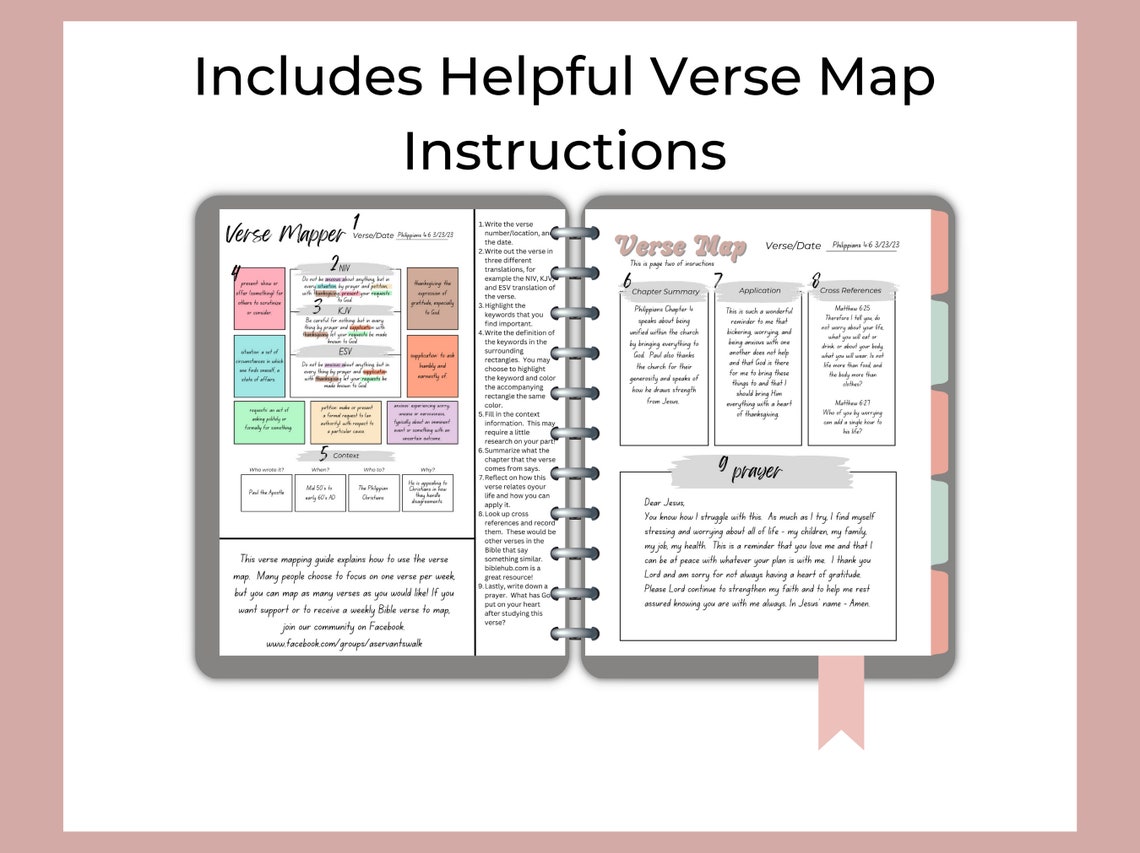 Printable Bible Study Planner and Free Bible Reading Trackers, Verse ...