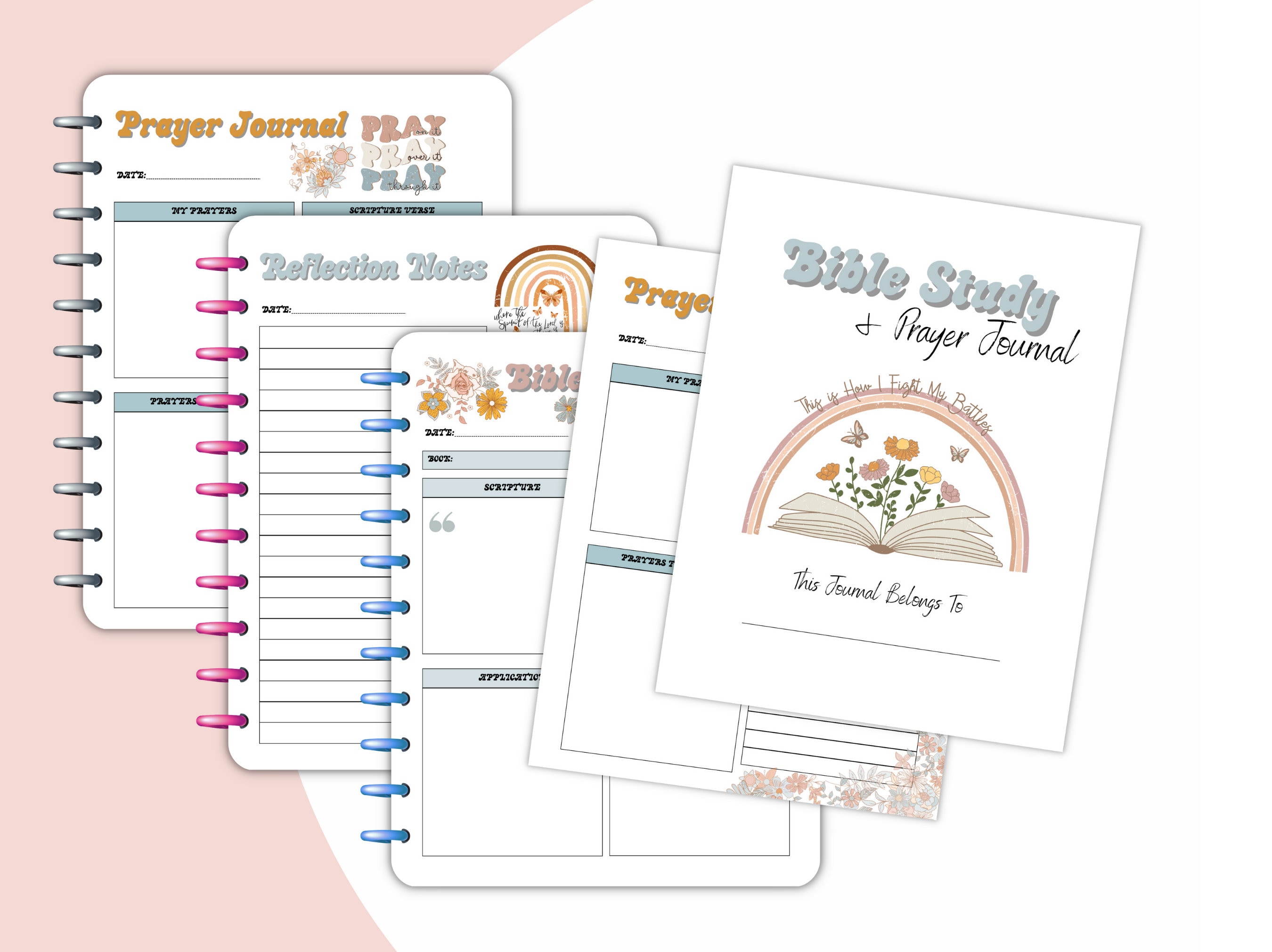 Printable Bible Study Planner and Free Bible Reading Trackers, Verse ...
