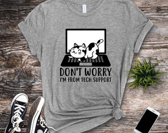 Tech Support Definition Shirt Helpdesk Tshirt Sysadmin T - Etsy