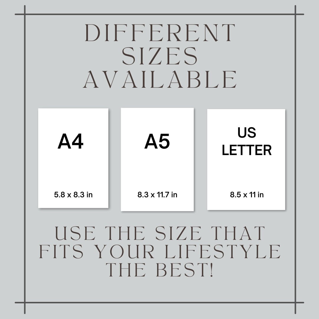 A Year in Pixels Printable, Pixel Journal, Year at a Glance, Yearly ...