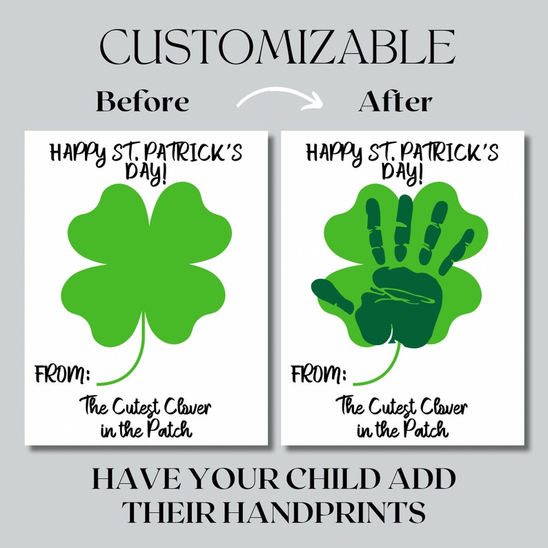 2025 St. Patrick's Day Handprint Art, St Patricks Day Handprint Crafts ...
