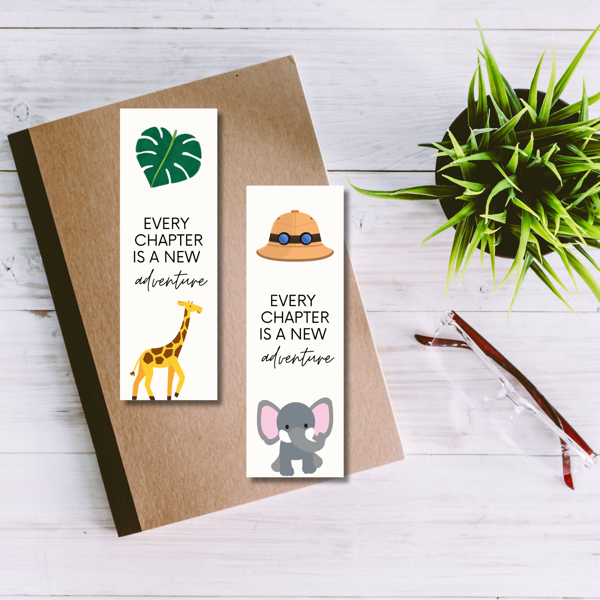 Adventure Bookmarks, Every Chapter is A New Adventure Printable ...