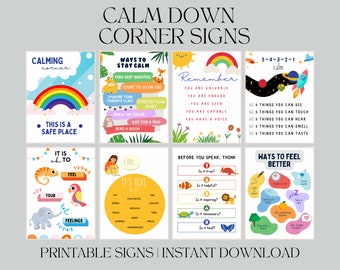 Mood Meter Poster, Multiple Sizes, Calming Corner, Counselor Decor ...