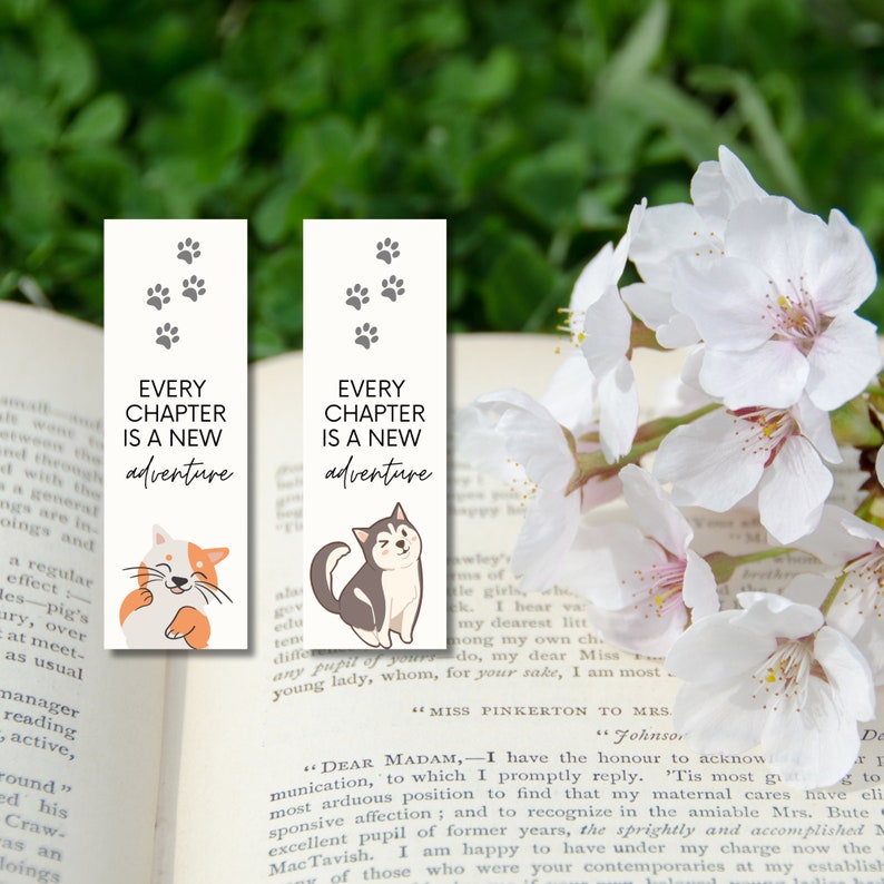 Adventure Bookmarks, Every Chapter is A New Adventure Printable ...