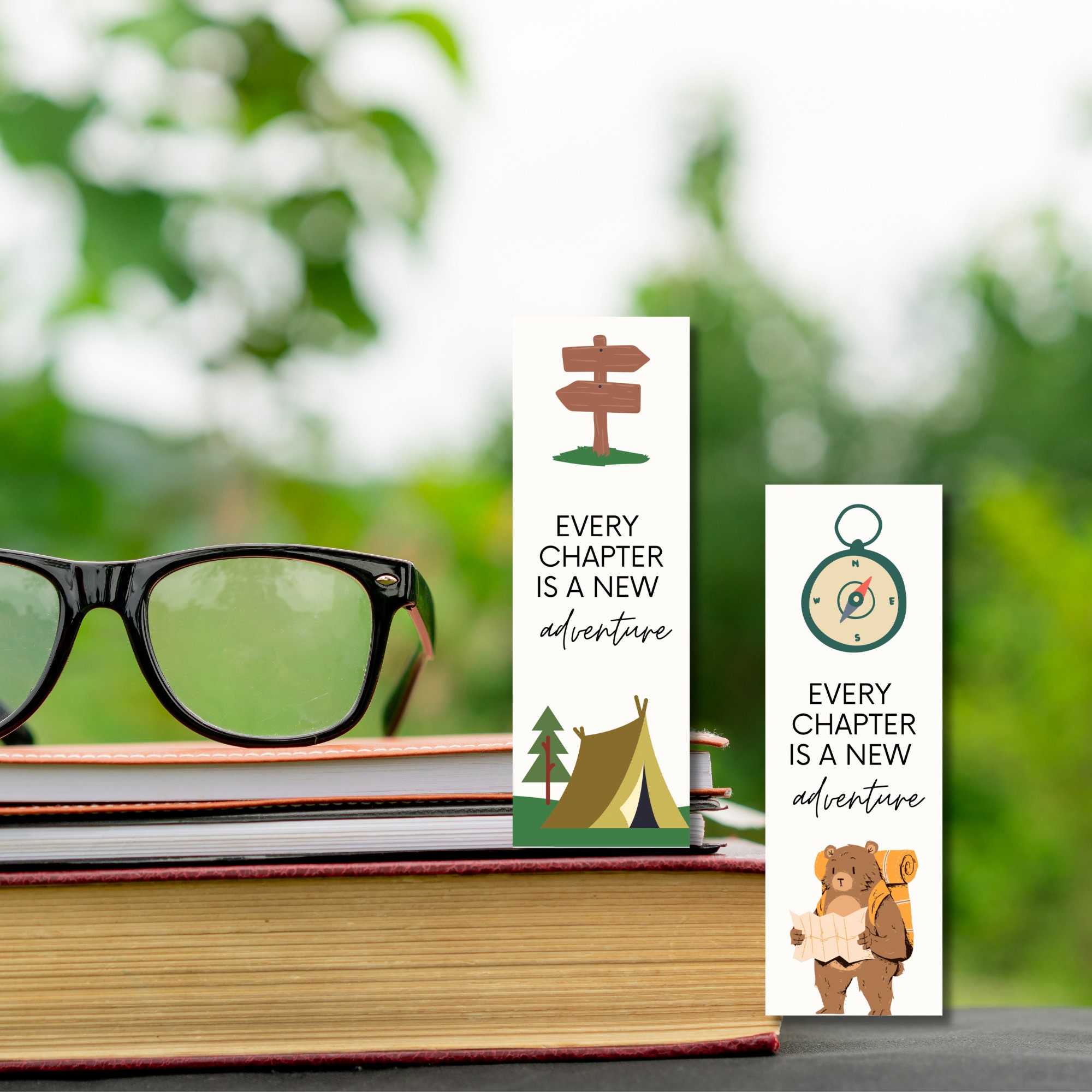 Adventure Bookmarks, Every Chapter is A New Adventure Printable ...