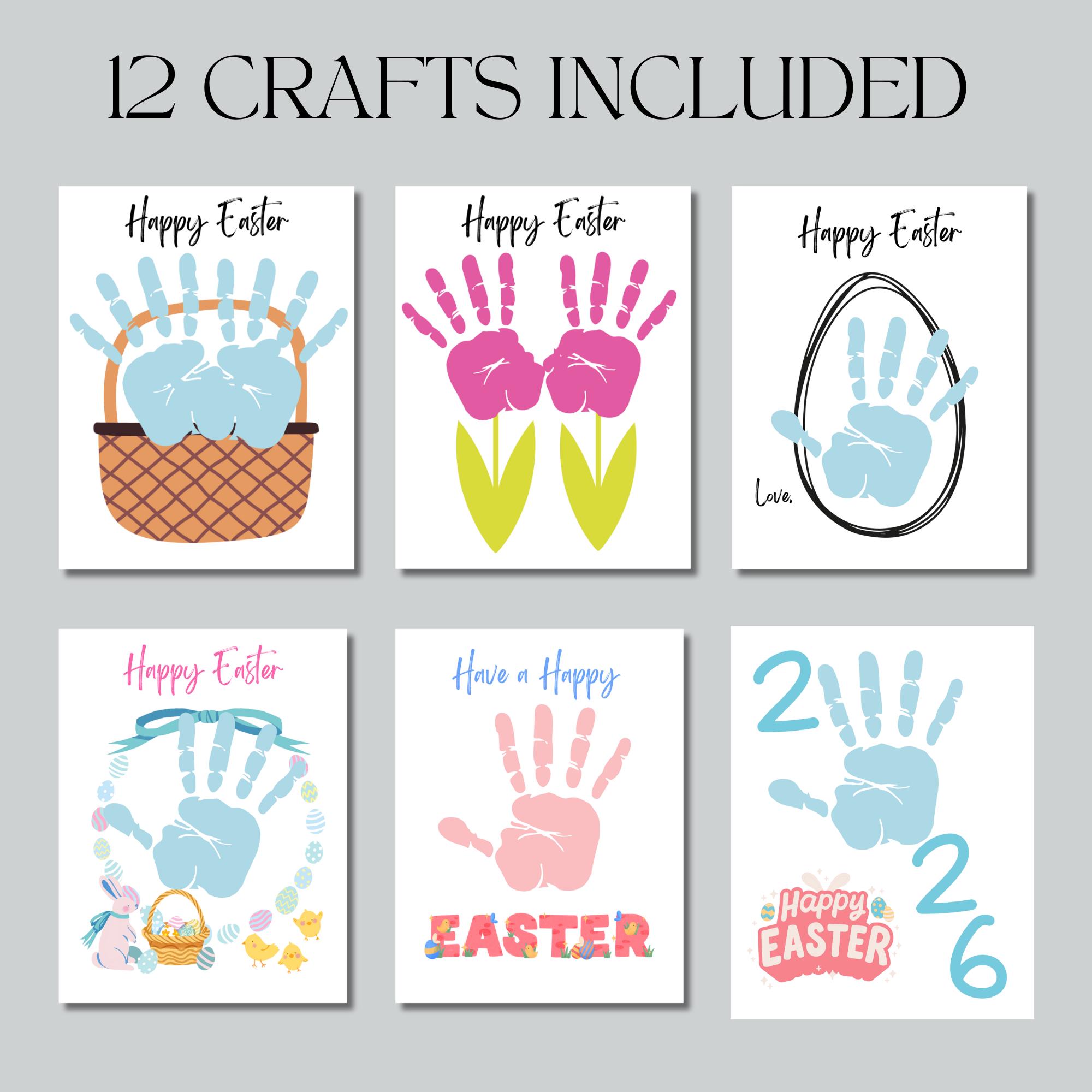 Easter Handprint Art Crafts: School Keepsake (PDF Digital Download) - Etsy