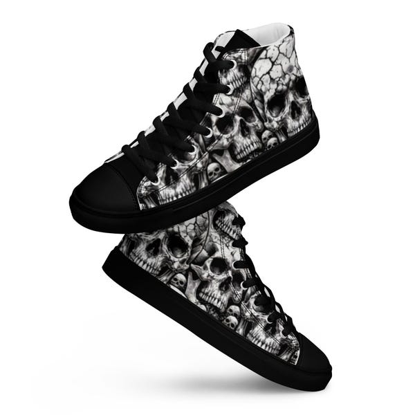 Skull Shoes - Etsy