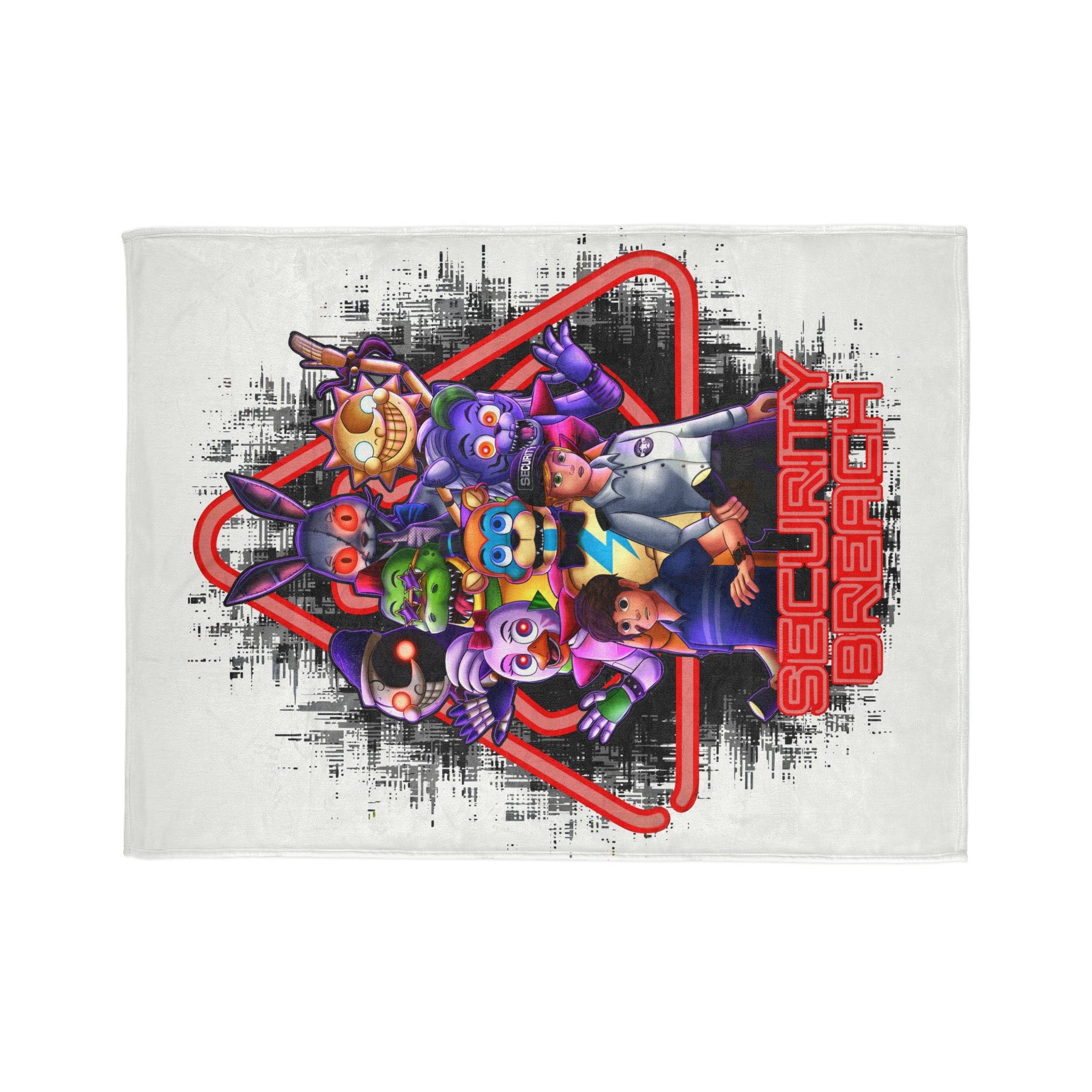 Five Nights at Freddys Security Breach Soft Polyester Blanket - Etsy