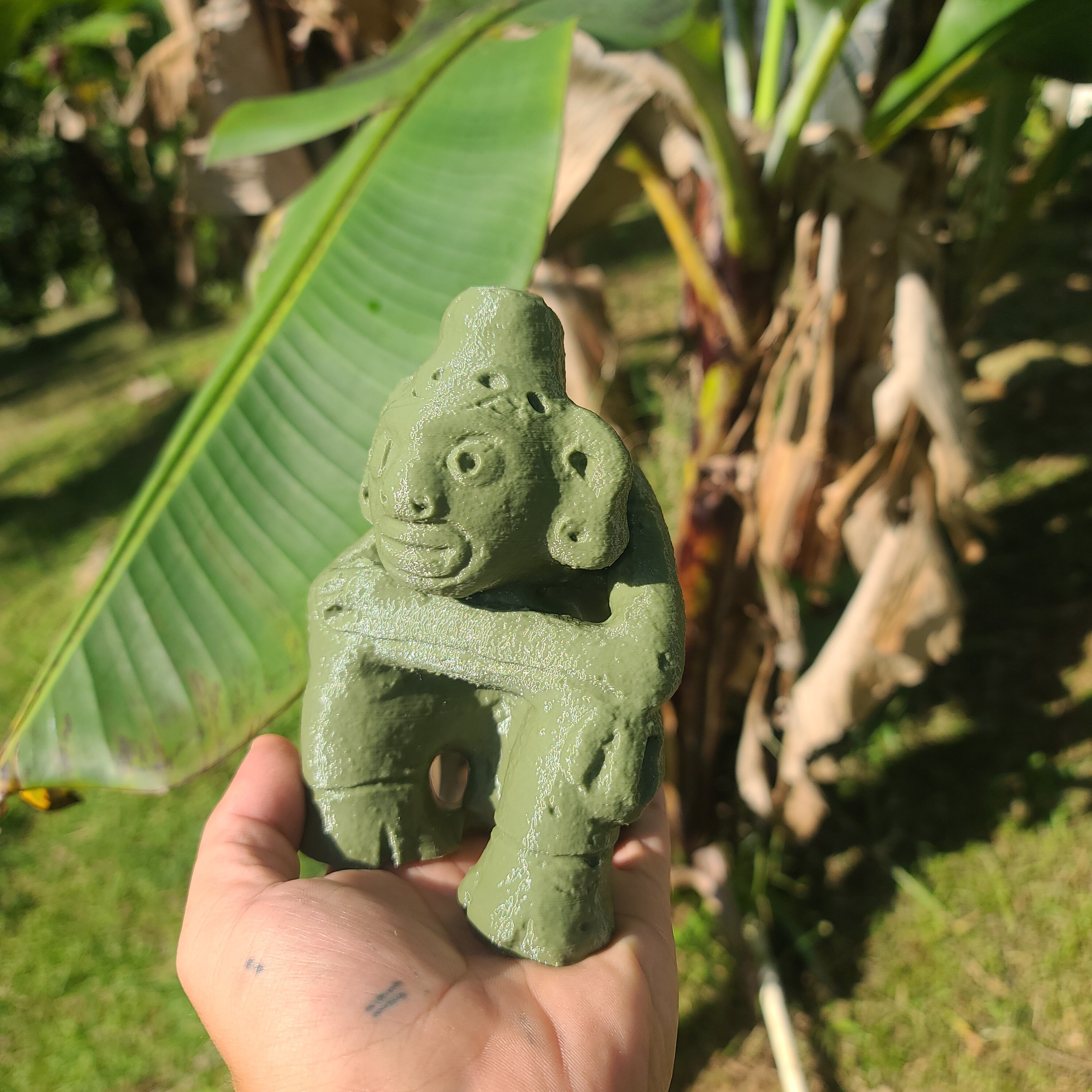 Cacique Marocael Taino Figurine 3d Print Replica - Etsy