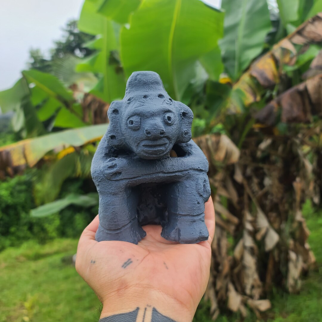 Cacique Marocael Taino Figurine 3d Print Replica - Etsy Australia