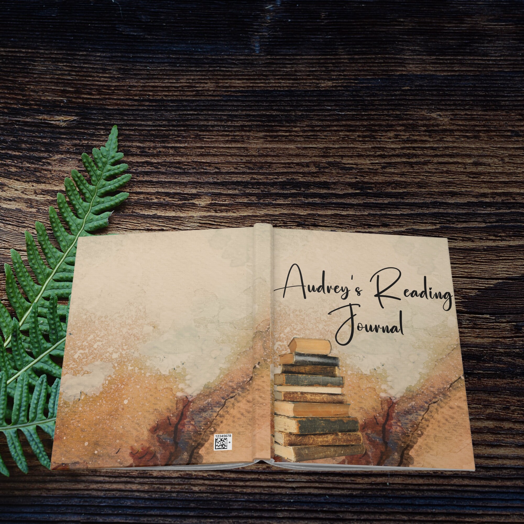 Personalized Reading Journal, Customized Book Journal, Reading Tracker ...