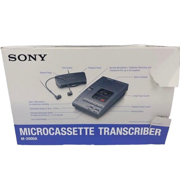 Microcassette Transcriber - Etsy