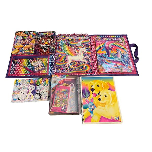 Lisa Frank Binder - Etsy