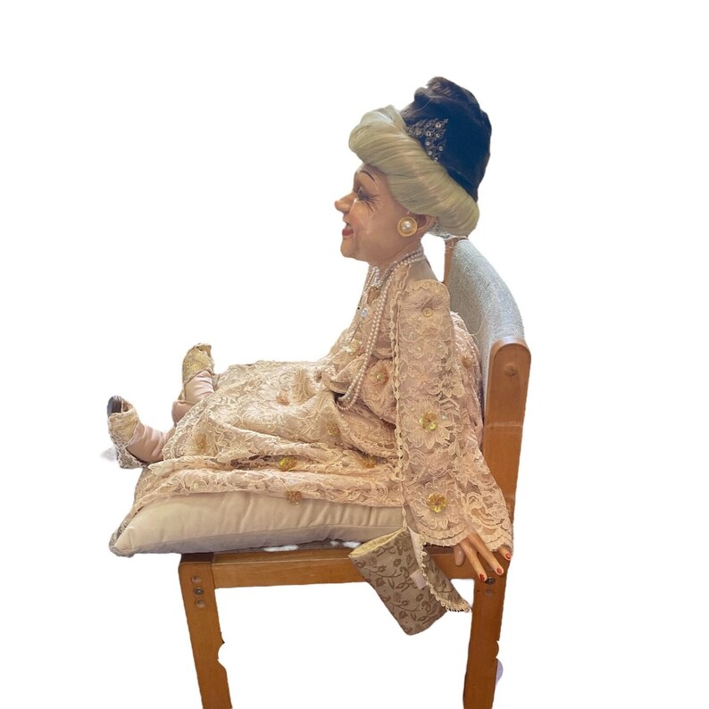 Vintage Katherine's Collection Wayne Kleski EULA Old Lady Doll 31 ...