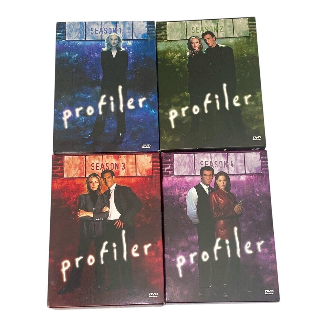 PROFILER the Complete Series DVD Season 1 2 3 4 Complete 1996-2000 RARE ...