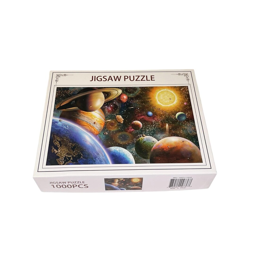 Solar System Planets Space 1000 Pc Jigsaw Puzzle 27x20" - Etsy