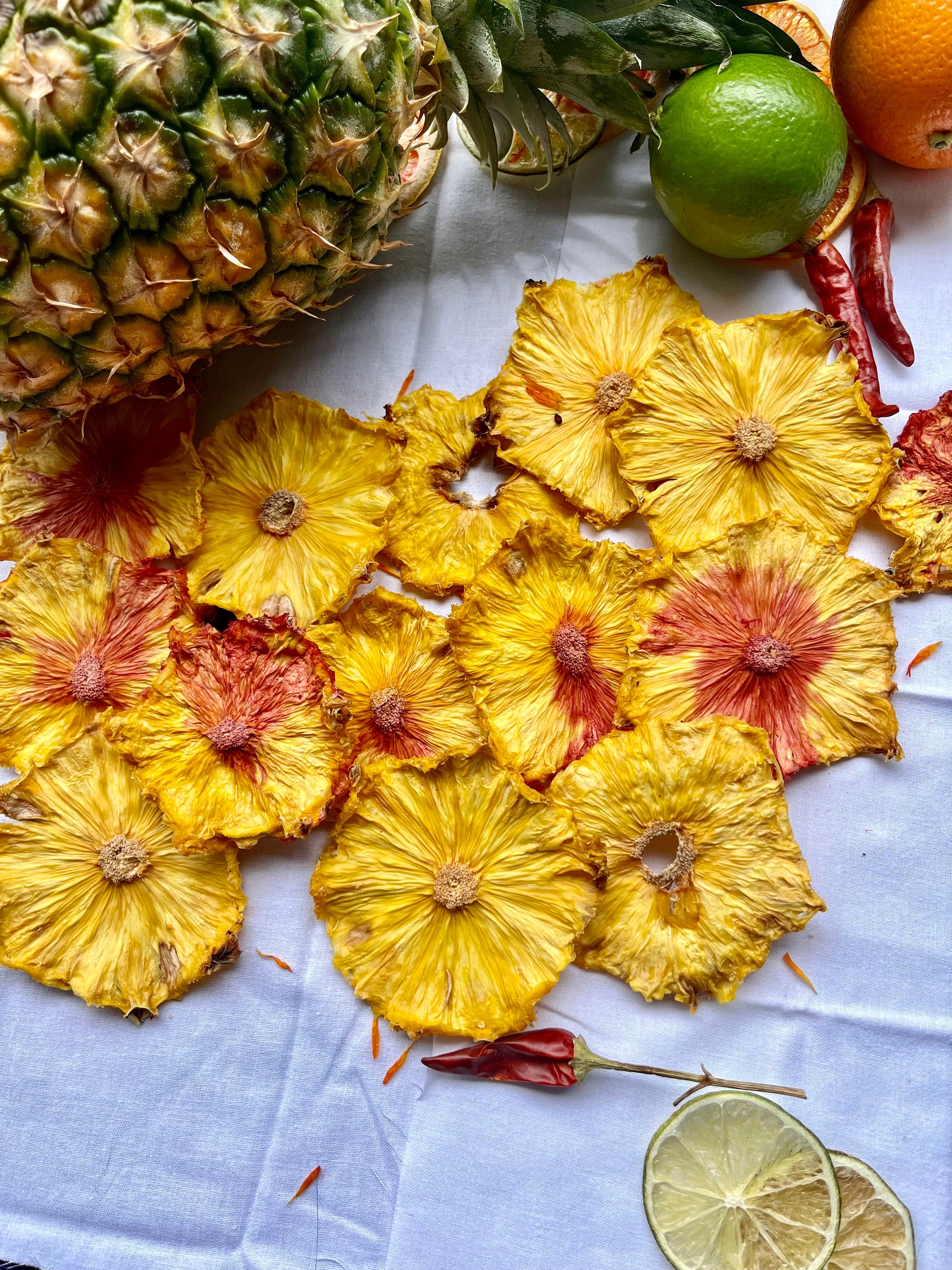 Pineapple Flower Garnish