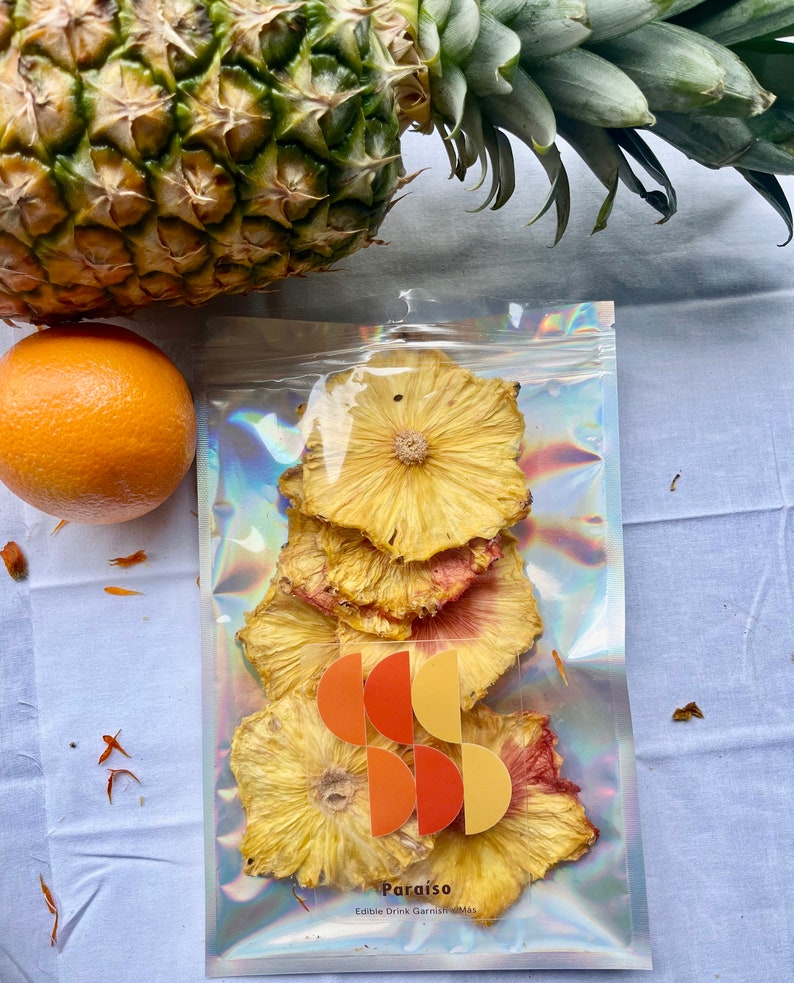 Cocktail Garnish Pineapple Flowers - Etsy