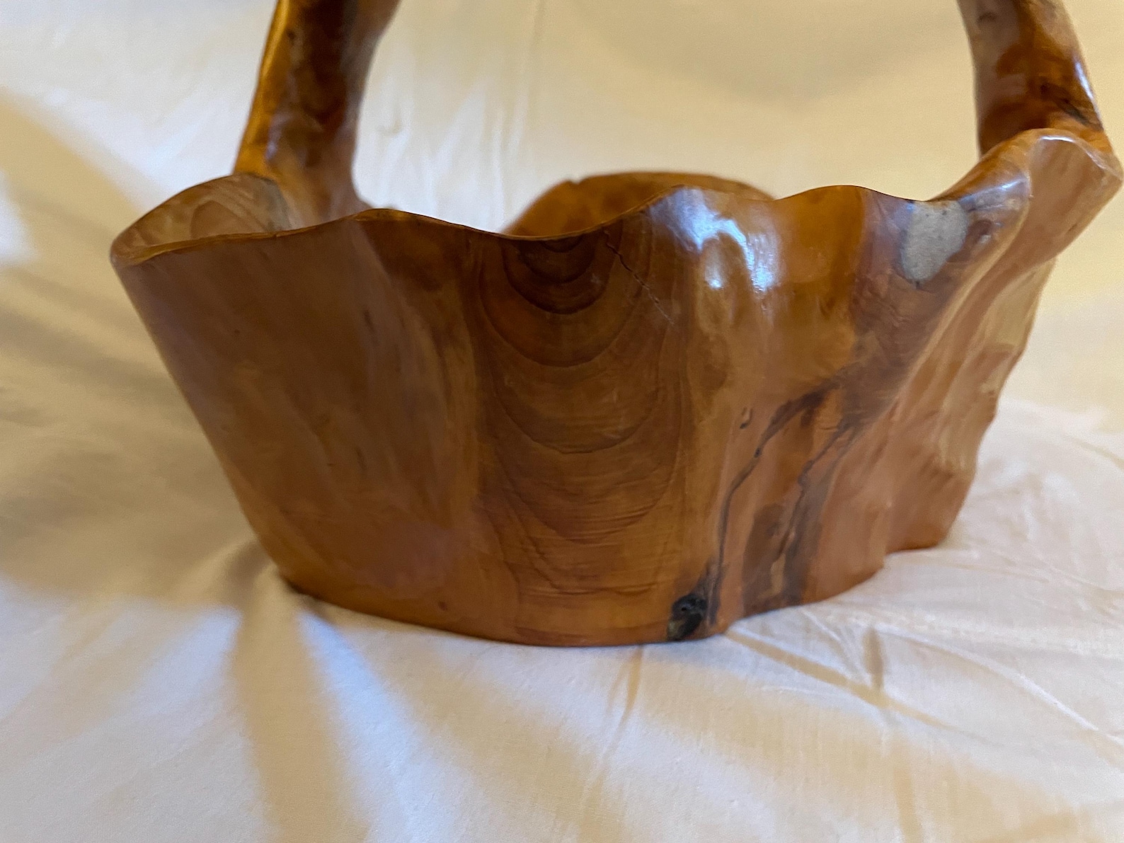 Handmade Burl Wood Bowl - Etsy